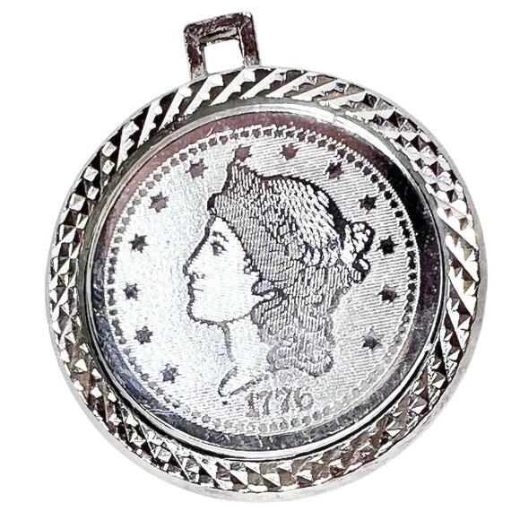 Na | Jewelry | Vintage Bicentennial 776 Twenty D Coin Replica Pendant ...